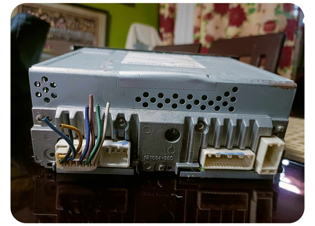 TOYOTA CAR STEREO (ORIGINAL), Car Parts & Accessories, Audio, Video ...