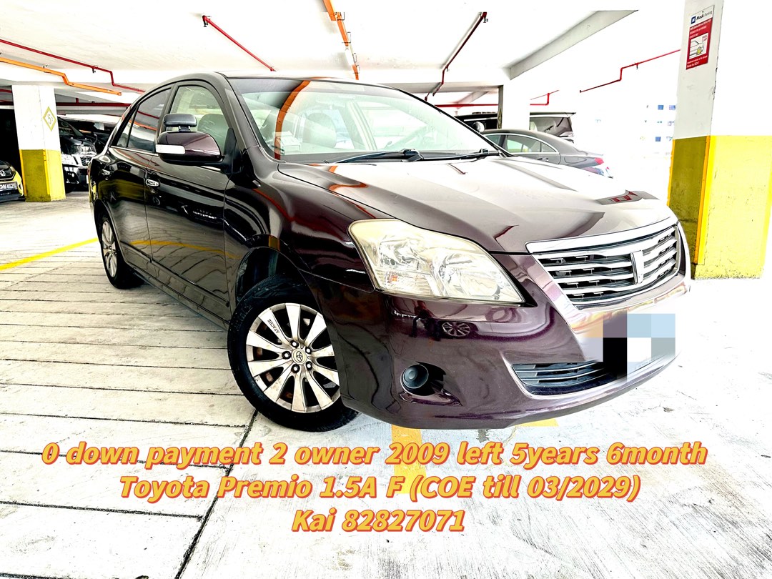 Toyota Premio 1.5 F (A), Cars, Used Cars on Carousell