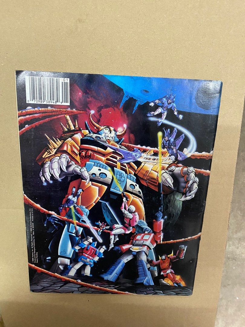 Transformers 1986 Animated Movie 3D Diamond Sticker Album., Hobbies ...