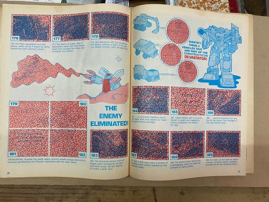 Transformers 1986 Animated Movie 3D Diamond Sticker Album., Hobbies ...