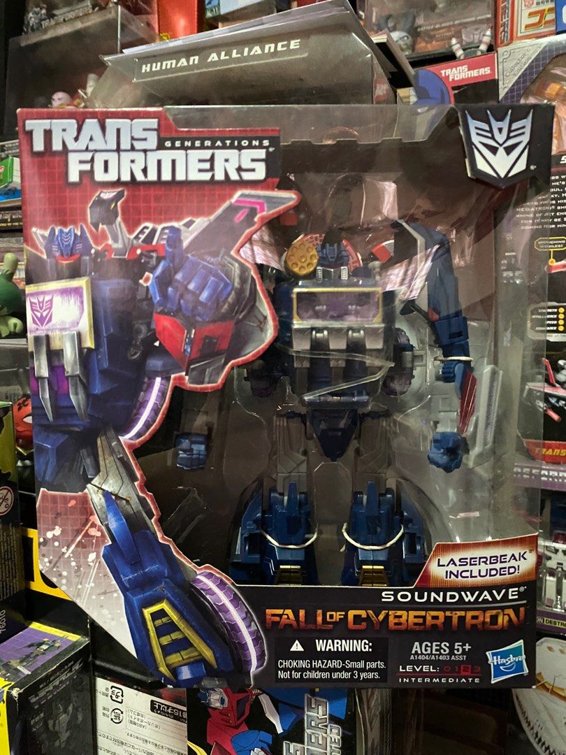 Transformers Generations Fall of Cybertron Soundwave MISB Brand New ...