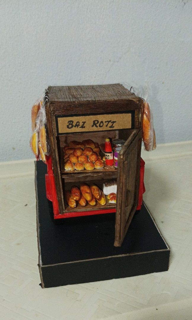 Tricycle bai roti, Hobbies & Toys, Stationery & Craft, Handmade Craft ...