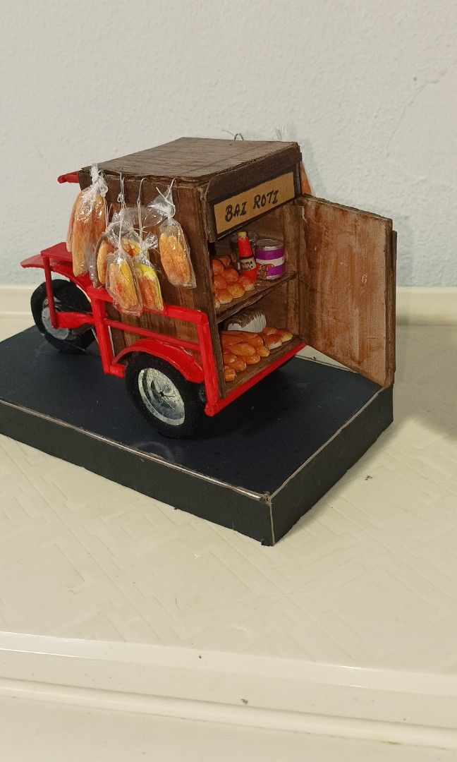 Tricycle bai roti, Hobbies & Toys, Stationery & Craft, Handmade Craft ...