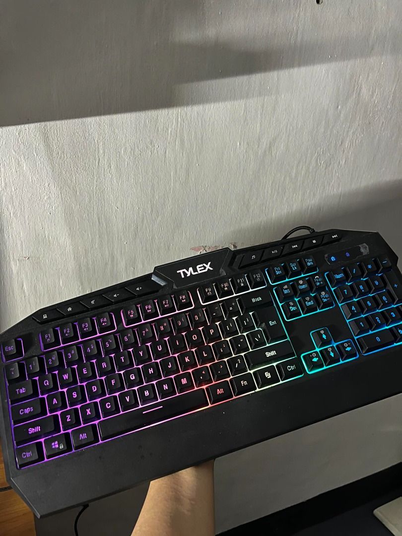 Tylex X-Z55 RGB Backlit Keyboard, Computers & Tech, Parts & Accessories ...