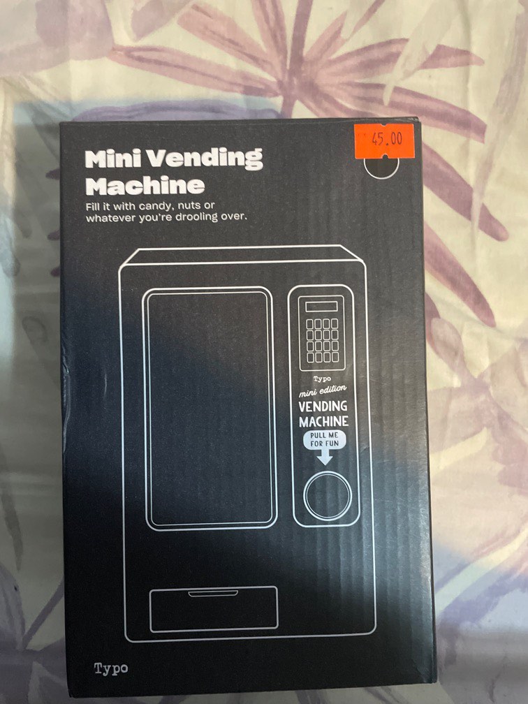 Typo mini vending machine, Everything Else on Carousell