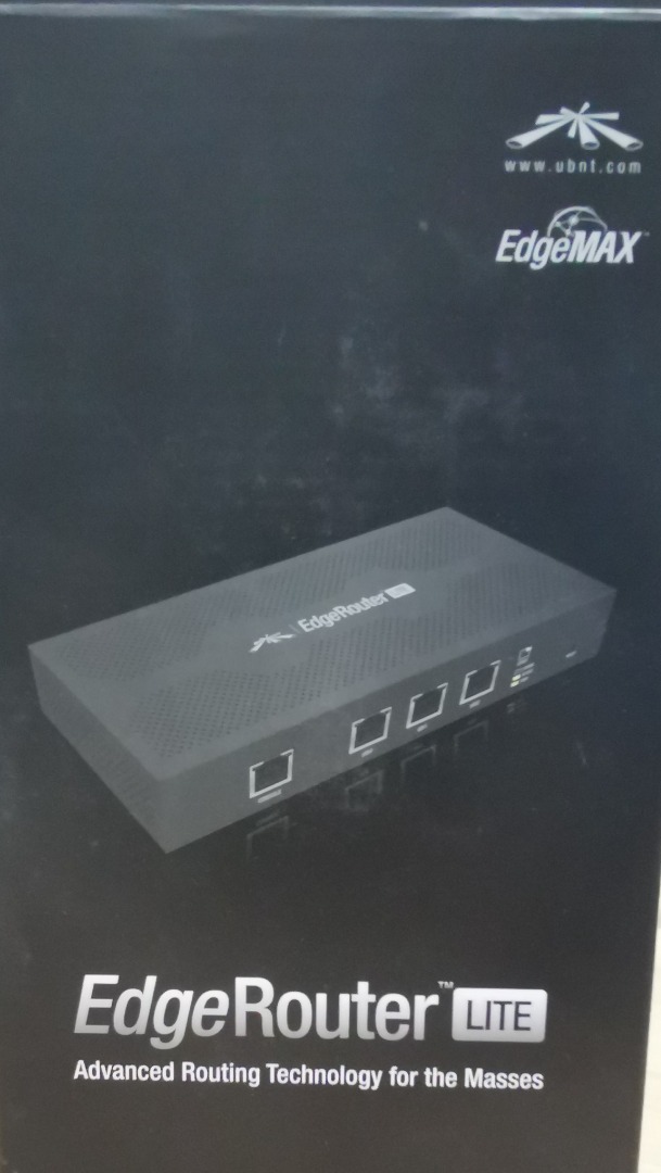 Ubiquiti Edge router LITE, Computers & Tech, Parts & Accessories, Networking on Carousell