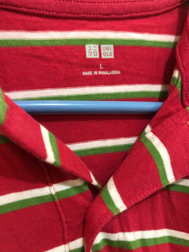 Uniqlo Red Polo, Men's Fashion, Tops & Sets, Tshirts & Polo Shirts on ...
