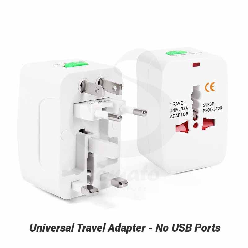 Universal Compact Travel Adapter Wall Plug with USB PD ports, Mobile ...