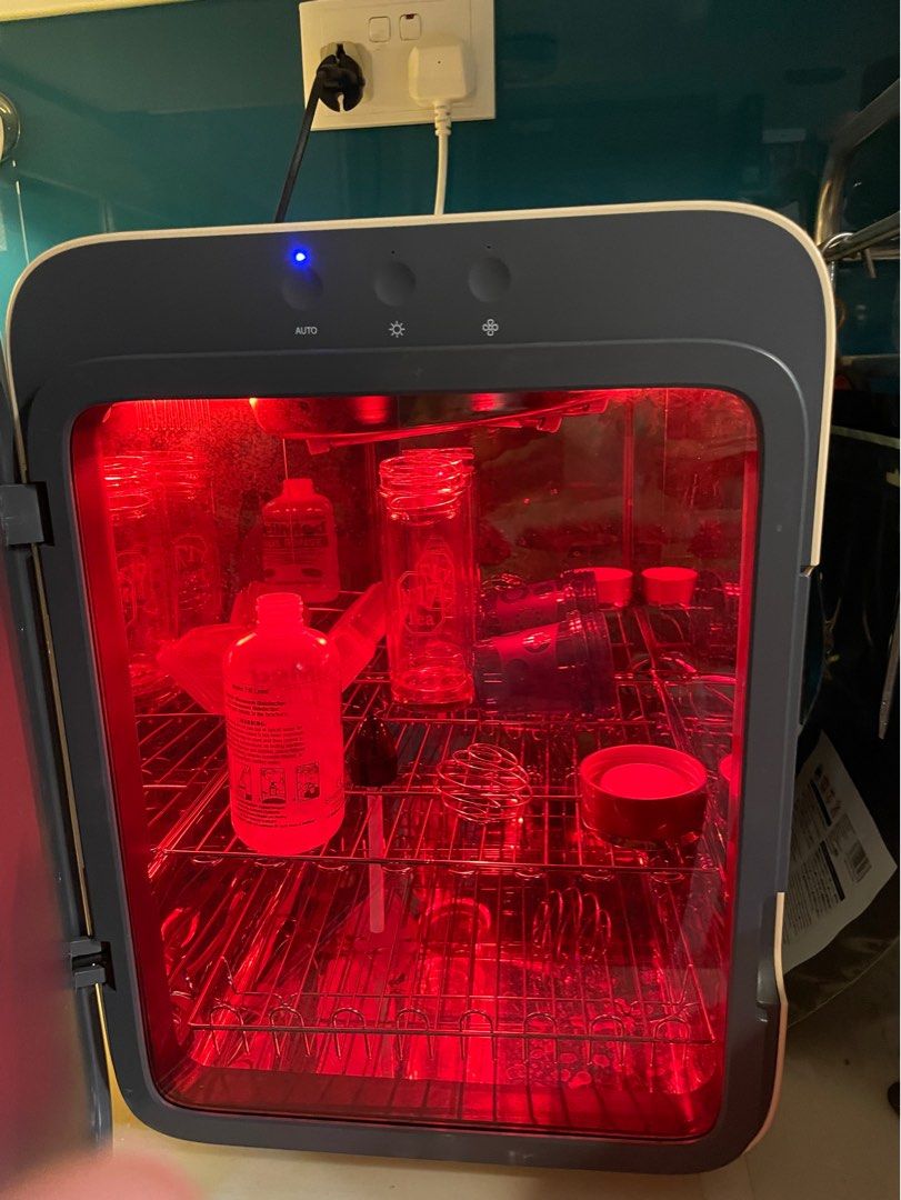 Upang plus UV baby bottle sterilizer, Babies & Kids, Nursing & Feeding ...