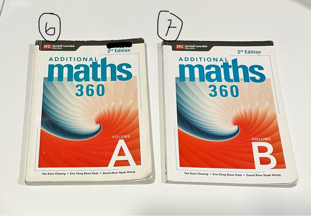 upper secondary math textbooks, Hobbies & Toys, Books & Magazines ...