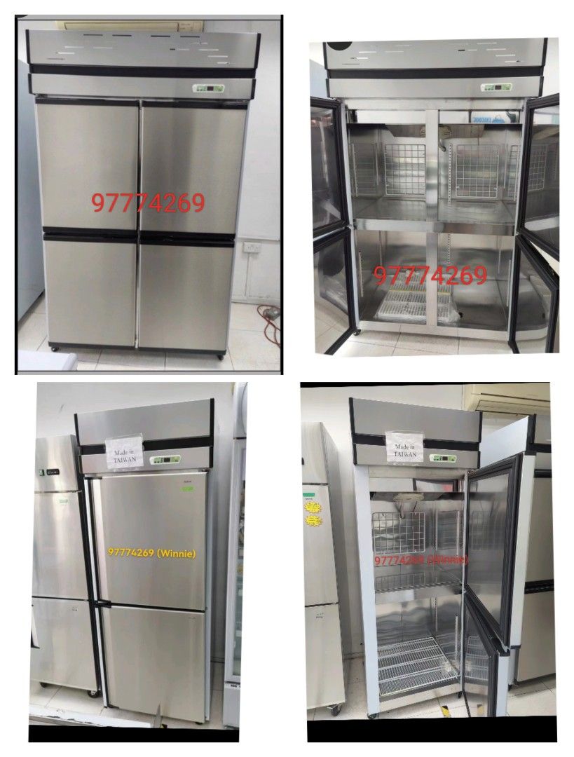 Upright 4 Door Freezer and Chiller (风冷4门双温), TV & Home Appliances ...