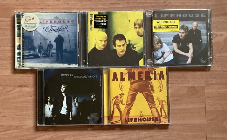 Lifehouse Albums, Hobbies & Toys, Music & Media, CDs & DVDs on Carousell