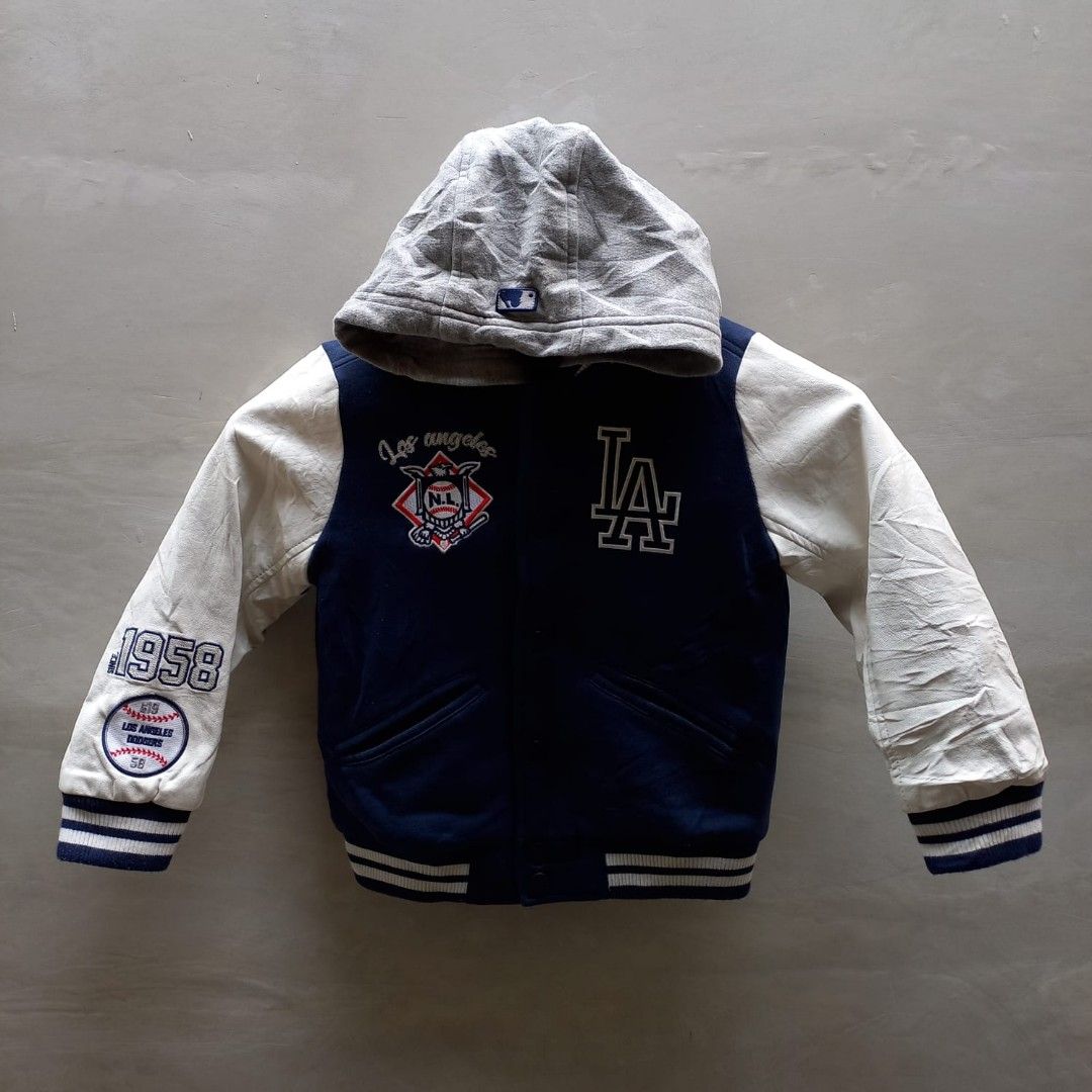 Varsity Kulit Original MLB merchandise, Fesyen Pria, Pakaian , Atasan ...