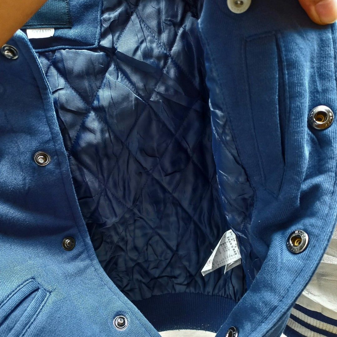 Varsity Kulit Original MLB merchandise, Fesyen Pria, Pakaian , Atasan ...