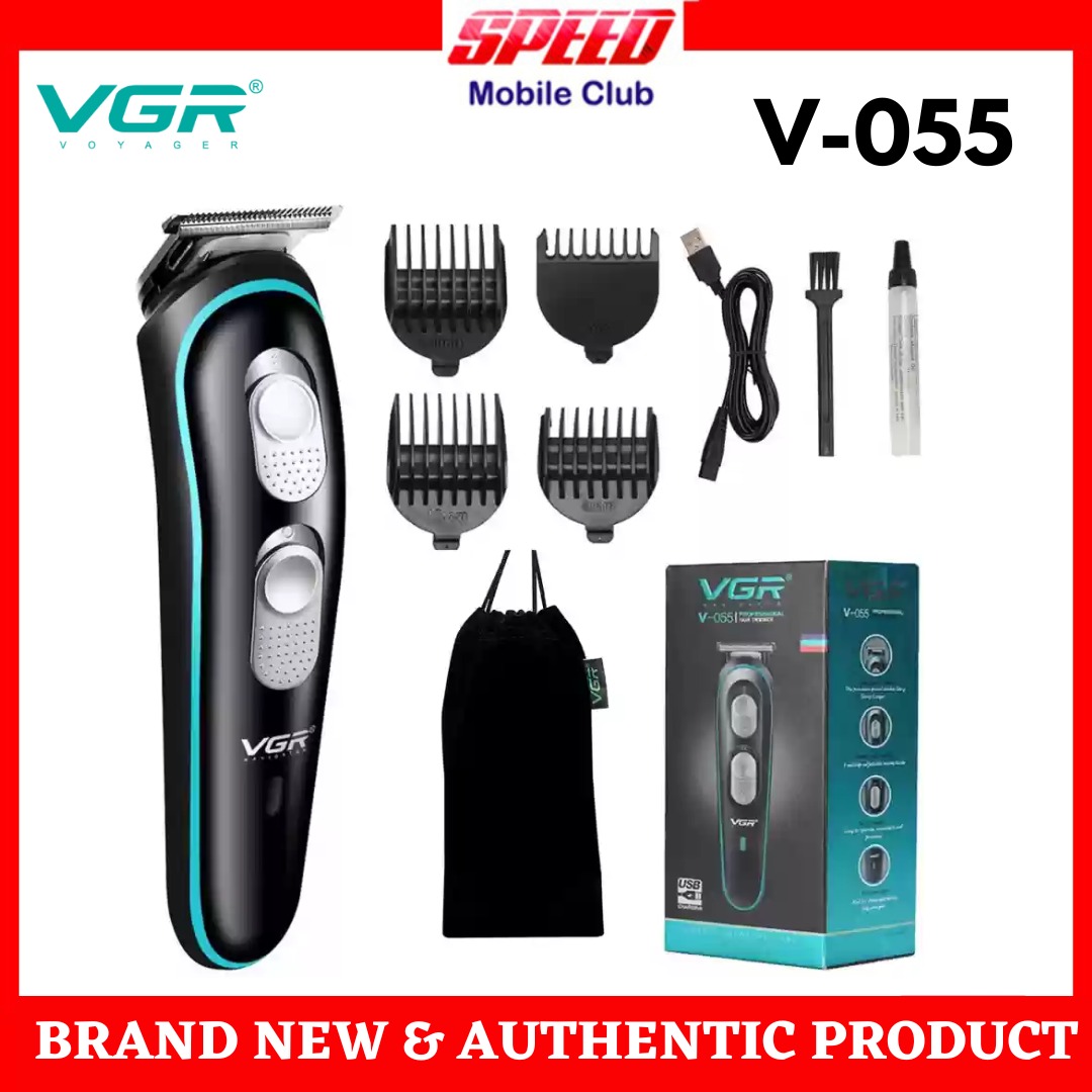 VGR V-055 Professional Battery Powered Rechargeable Cordless Beard Hair Trimmer | Brand New ...