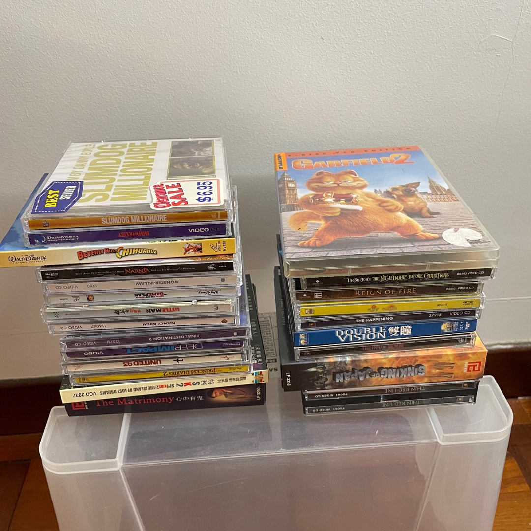 Video CD collection - 24 VCD Blockbuster Movies, Hobbies & Toys, Music ...