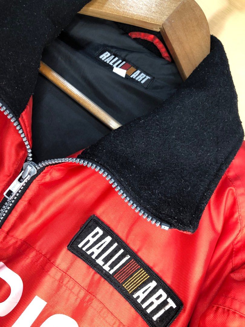 VINTAGE 90’s MITSUBISHI RALLIART RACING TEAM JACKET, Men's Fashion ...