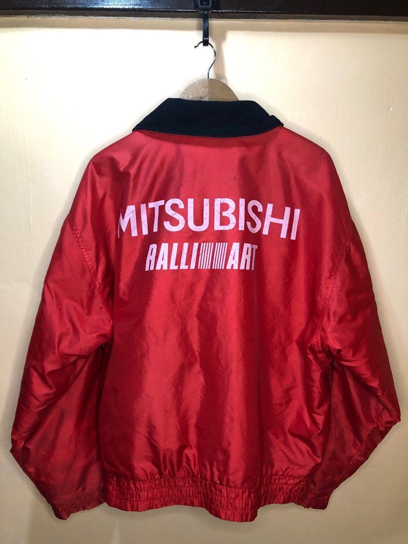 VINTAGE 90’s MITSUBISHI RALLIART RACING TEAM JACKET, Men's Fashion ...