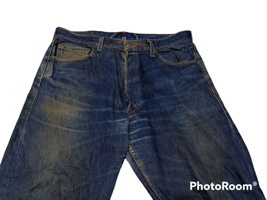 Vintage levis 501 patchwork sashiko boro, Men's Fashion, Bottoms, Jeans on Carousell