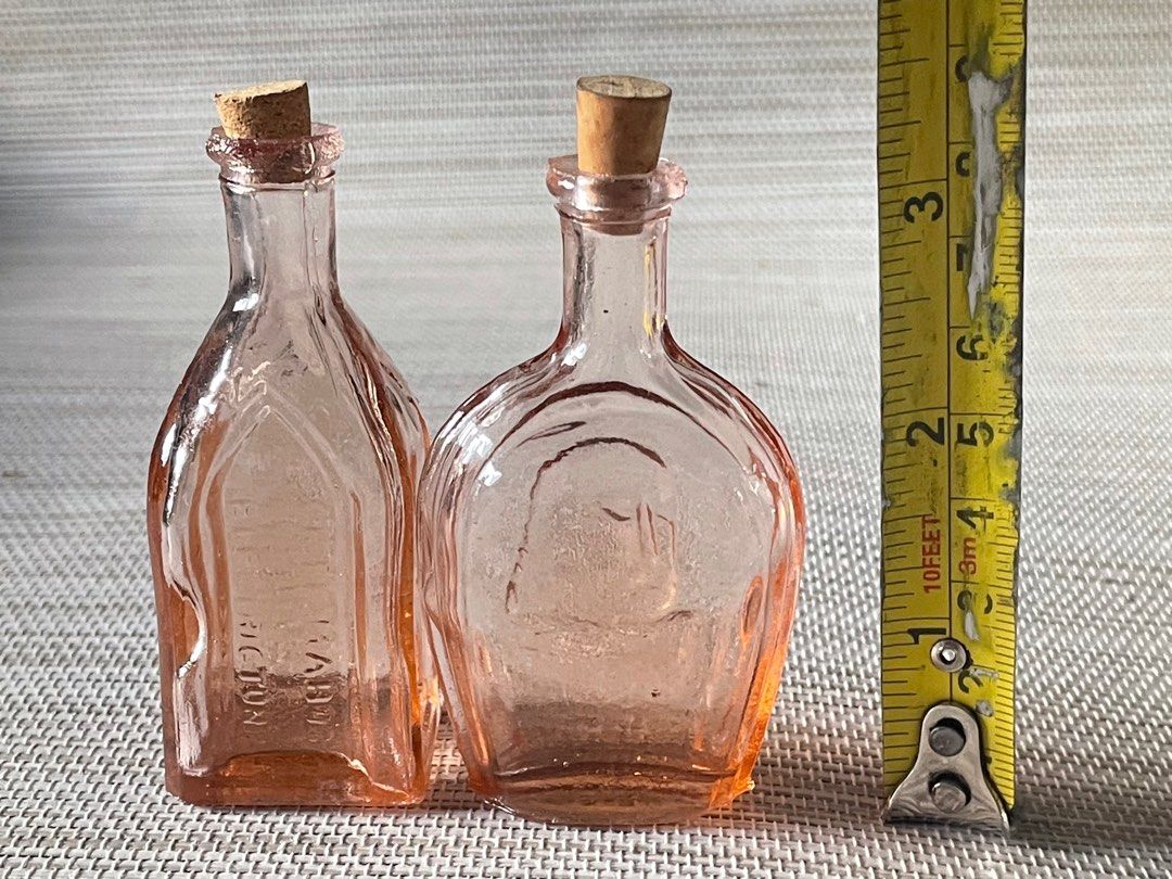 Vintage Mini Bitters Bottle Set, Furniture & Home Living, Home Decor ...