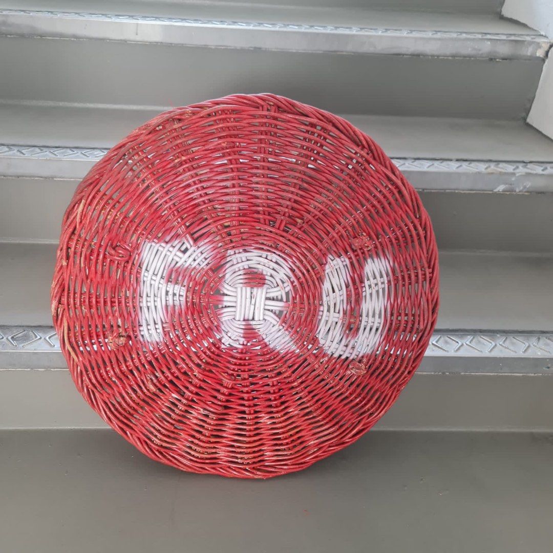 Vintage riot police shield Rattan, Hobbies & Toys, Memorabilia ...