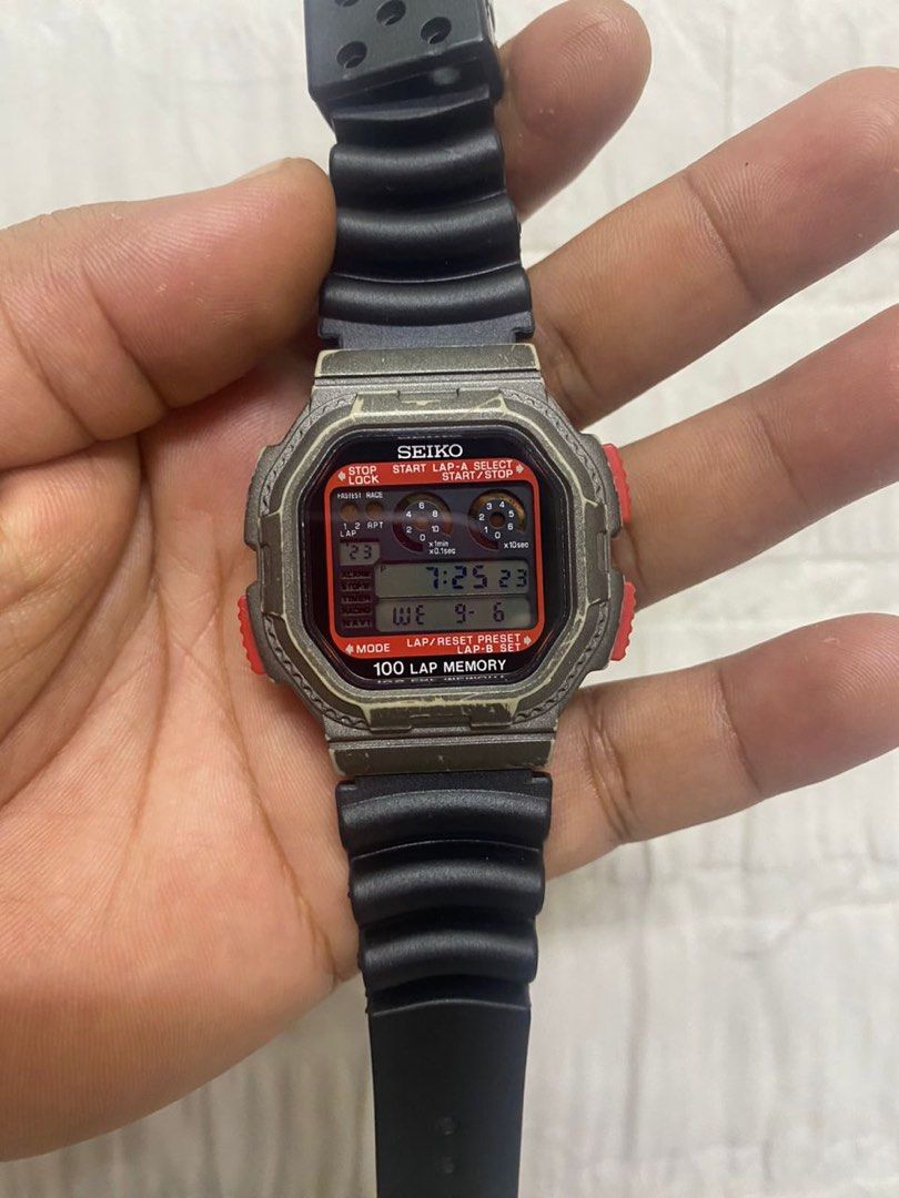 Vintage Seiko w358, Luxury, Watches on Carousell