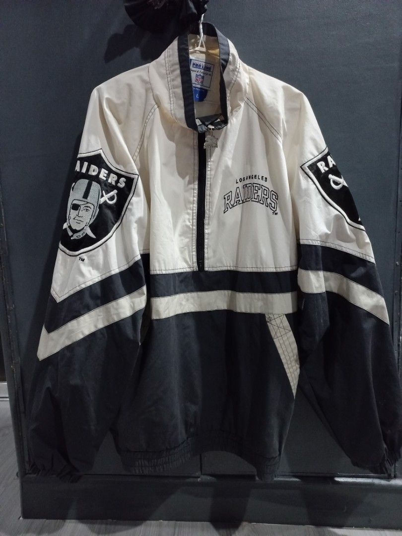 VINTAGE STARTER LOS ANGELES RAIDERS WINDBREAKER JACKET, Men's Fashion ...