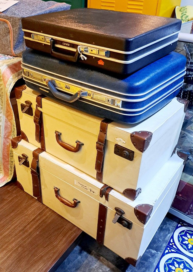 Vintage storage chests and briefcases, Furniture & Home Living, Home ...