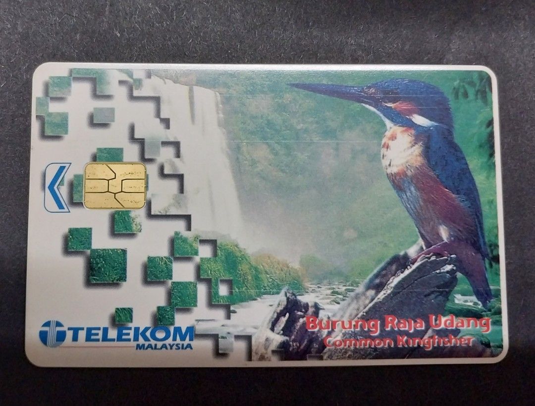 Vintage Telekom Card : Burung Rajah Udang - Common Kingfisher, Hobbies ...