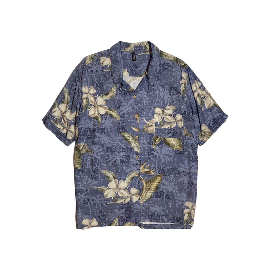 Vitage Style Open Collar Shirt, Men's Fashion, Tops & Sets, Tshirts ...