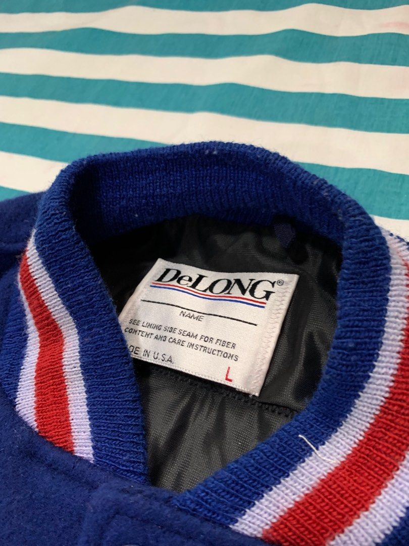 Vtg Delong Varsity Jacket Mens Fashion Coats Jackets And Outerwear