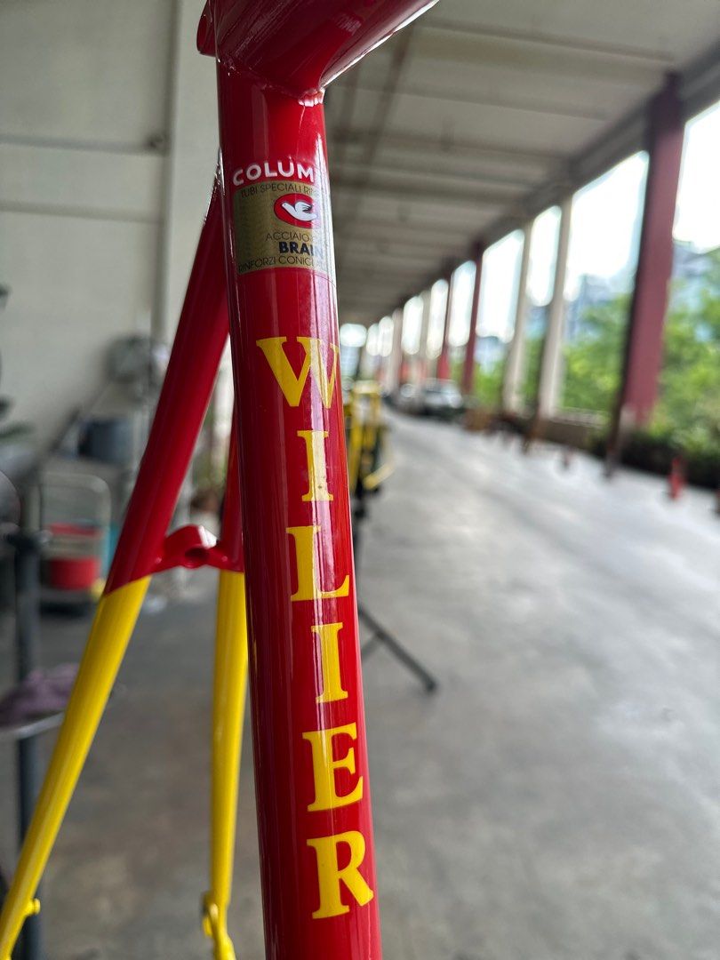 Wilier Triestina Columbus Brain Steel Vintage Road frame, Sports ...