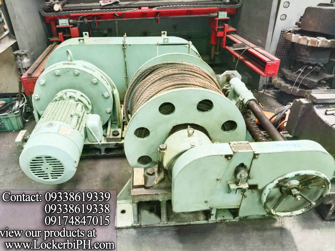 Winch 20 Tons Capacity 20hp 220V 3 phase from Japan, Commercial ...