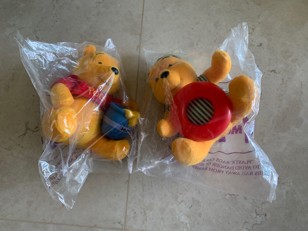 Winnie the Pooh Soft Toys, Hobbies & Toys, Toys & Games on Carousell
