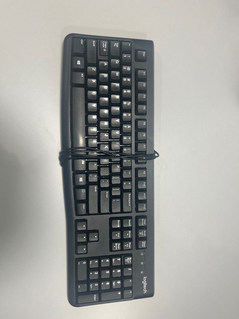 Wired Logitech keyboard, Computers & Tech, Parts & Accessories ...