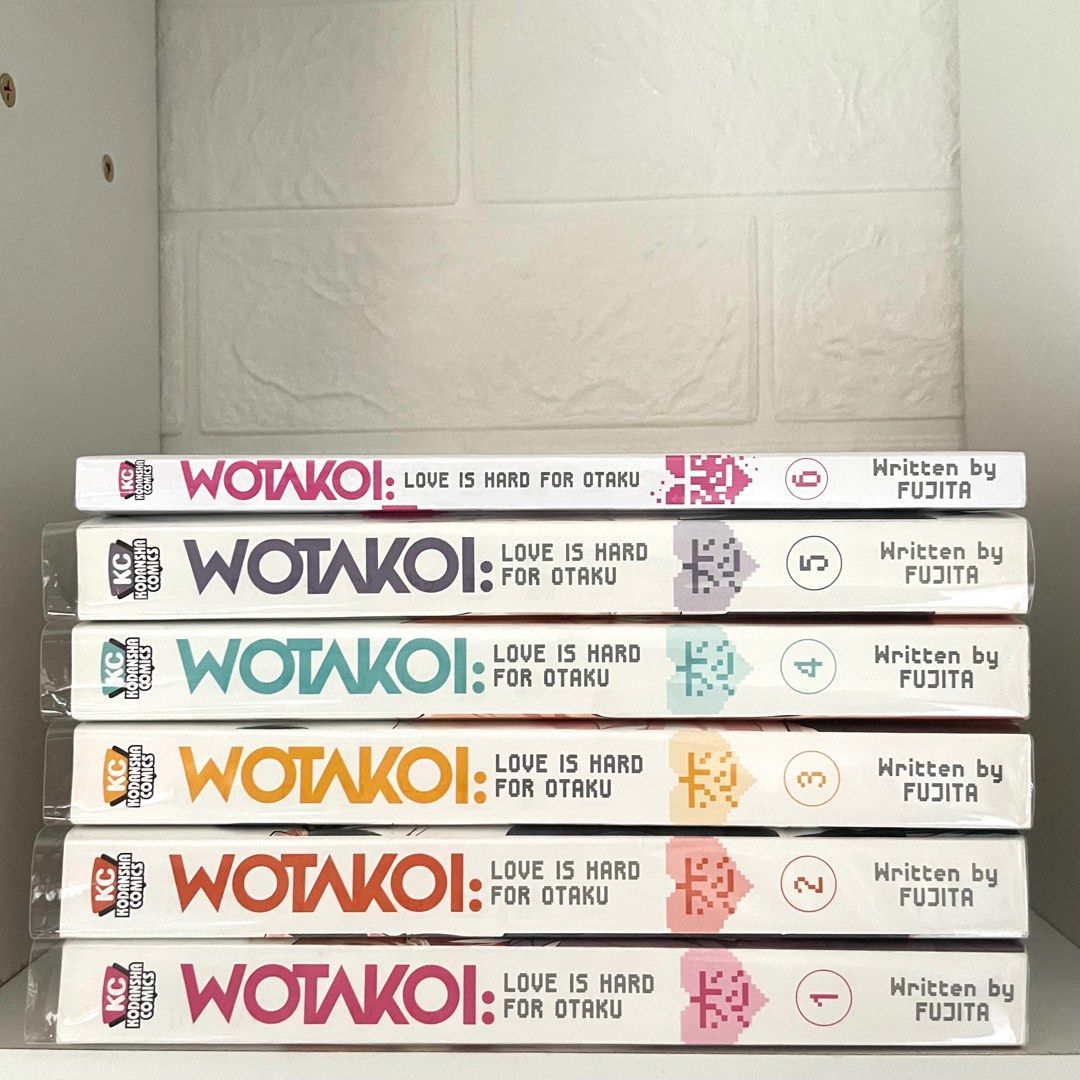 WOTAKOI COMPLETE SET (VOLUME 1, 2, 3, 4, 5, 6), Hobbies & Toys, Books ...