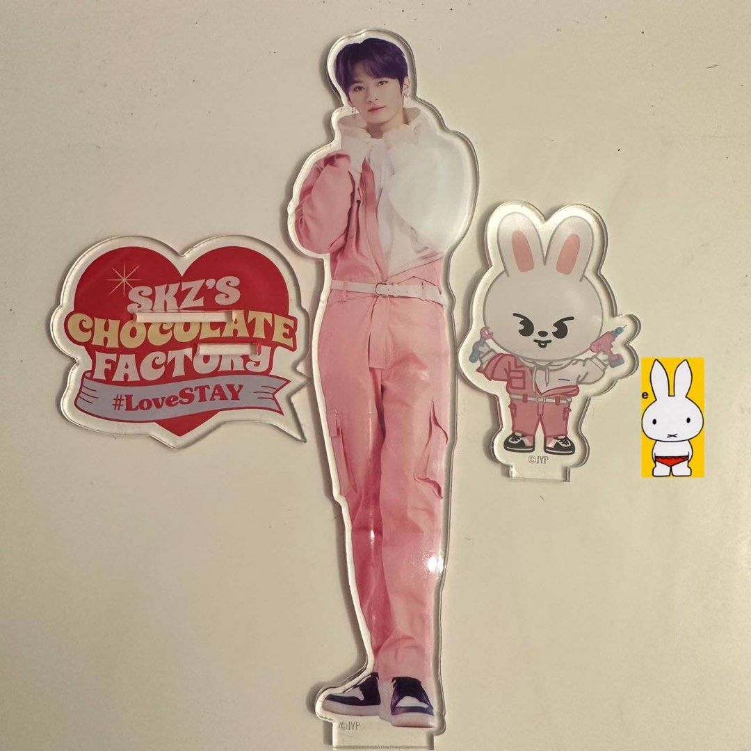 wts | stray kids skz lee know chocolate factory standee, Hobbies & Toys ...