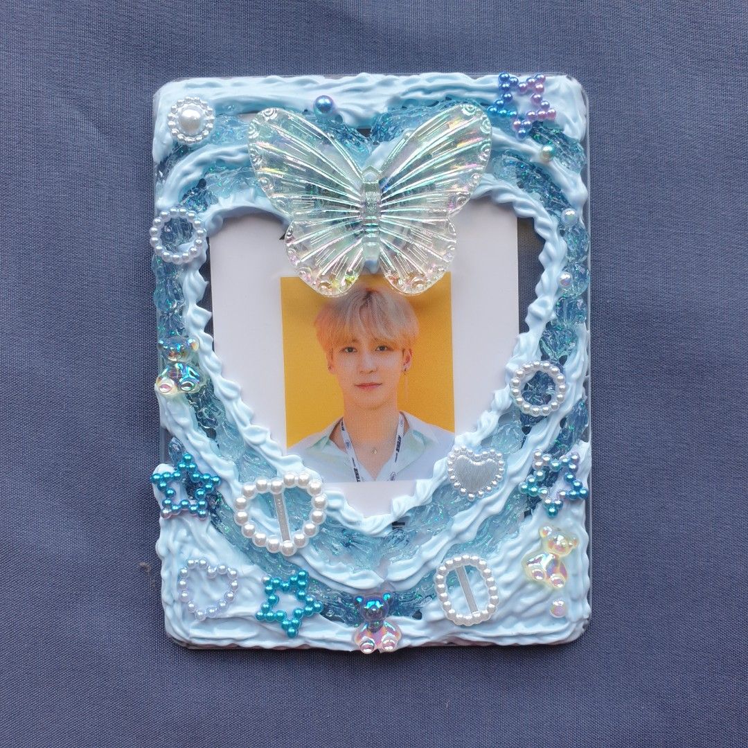 Wts deco cream toploader ateez nct aespa blackpink txt, Hobbies & Toys ...