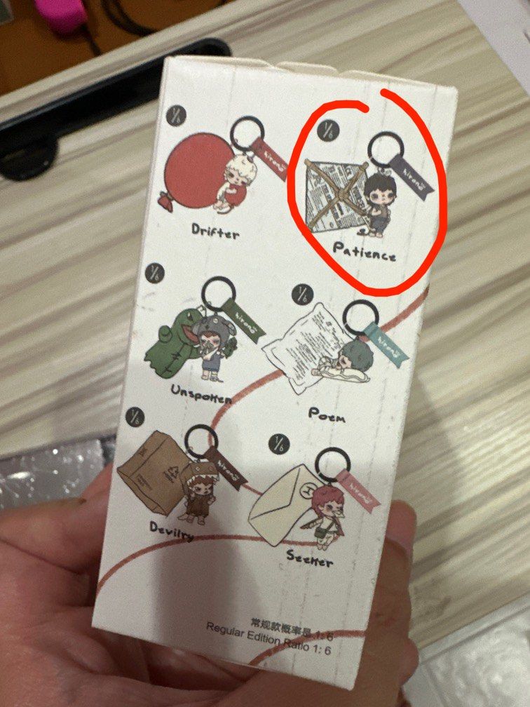 WTS WTT POPMART HIRONO PENDANT BLIND BOX KEYCHAIN MIME ARTIST, Hobbies ...