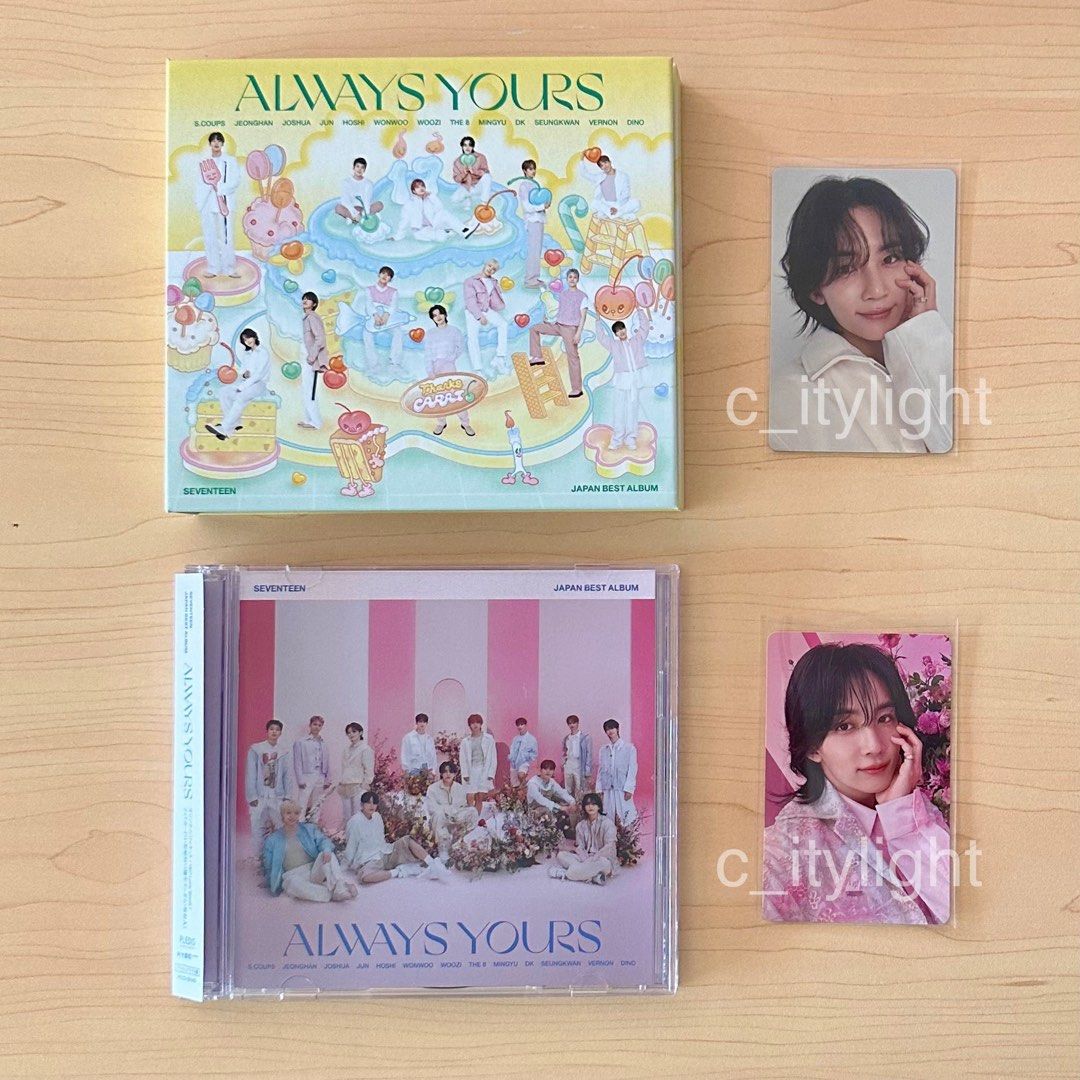(WTS) Seventeen - Jeonghan - Always Yours Limited Edition C and Flash version album and PC ...