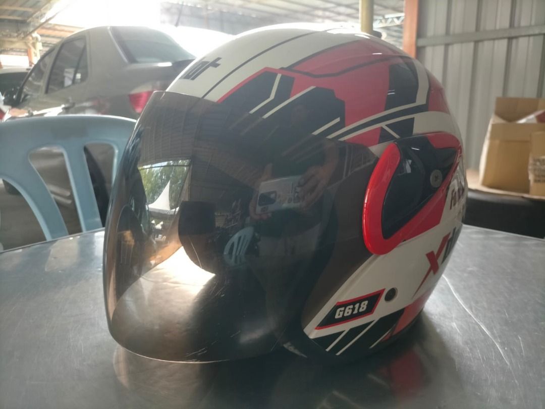 Xdot Helmet, Auto Accessories on Carousell