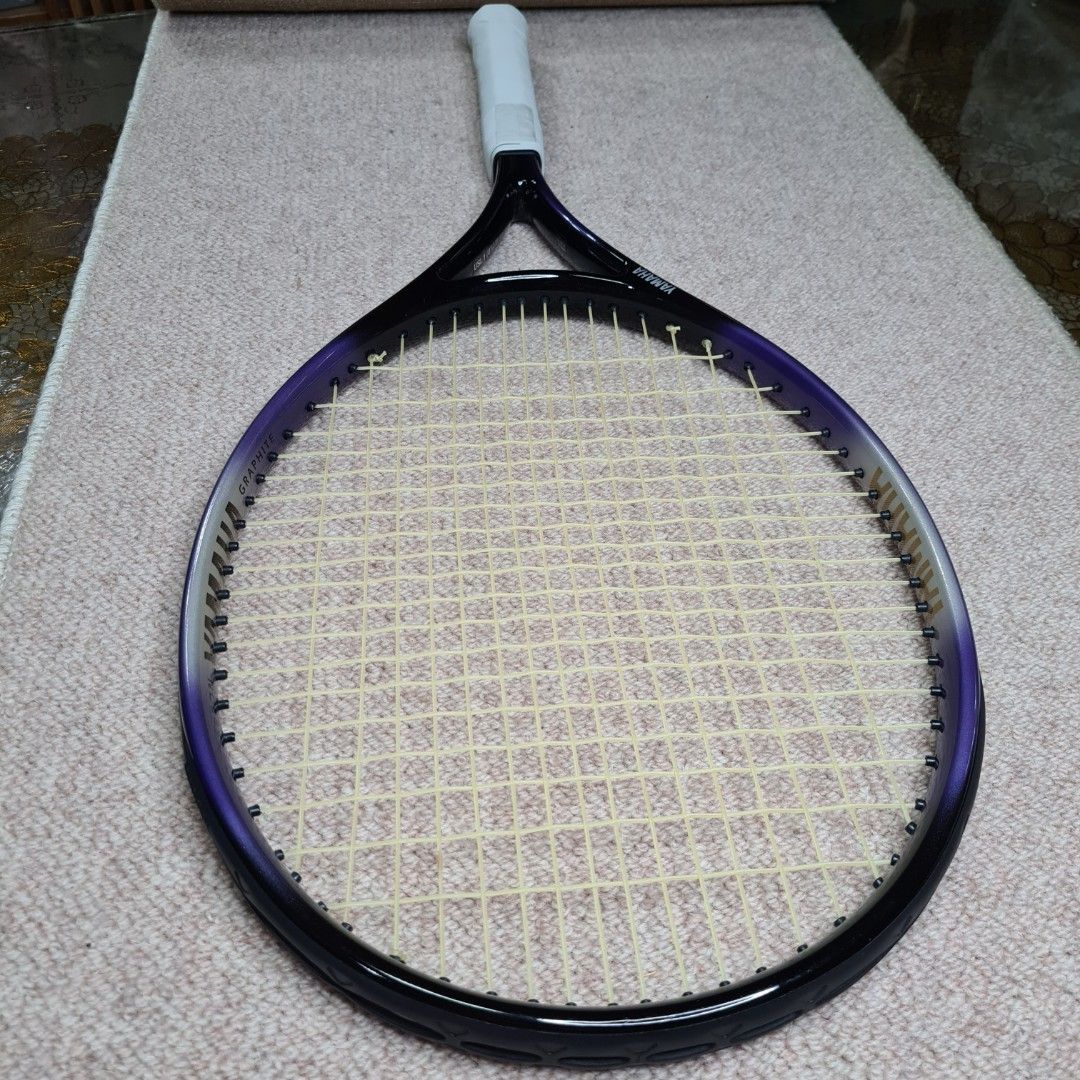 YAMAHA CARBON GRAPHITE TENNIS RACKET PROTO LIGHT-FEEL WITH ORIGINAL ...