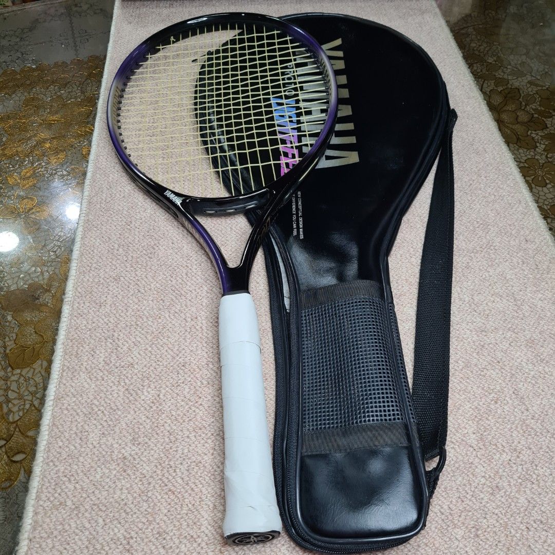 YAMAHA CARBON GRAPHITE TENNIS RACKET PROTO LIGHT-FEEL WITH ORIGINAL ...