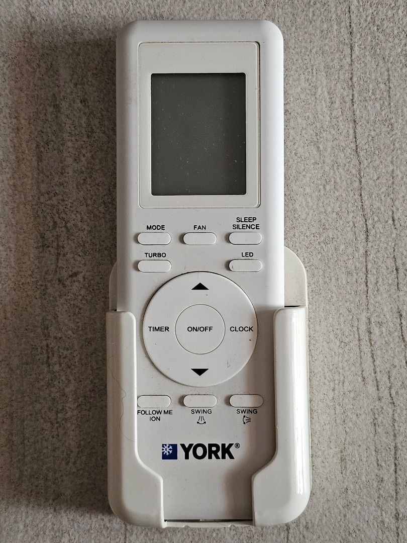 York Aircon Remote Control, TV & Home Appliances, Air Conditioners ...