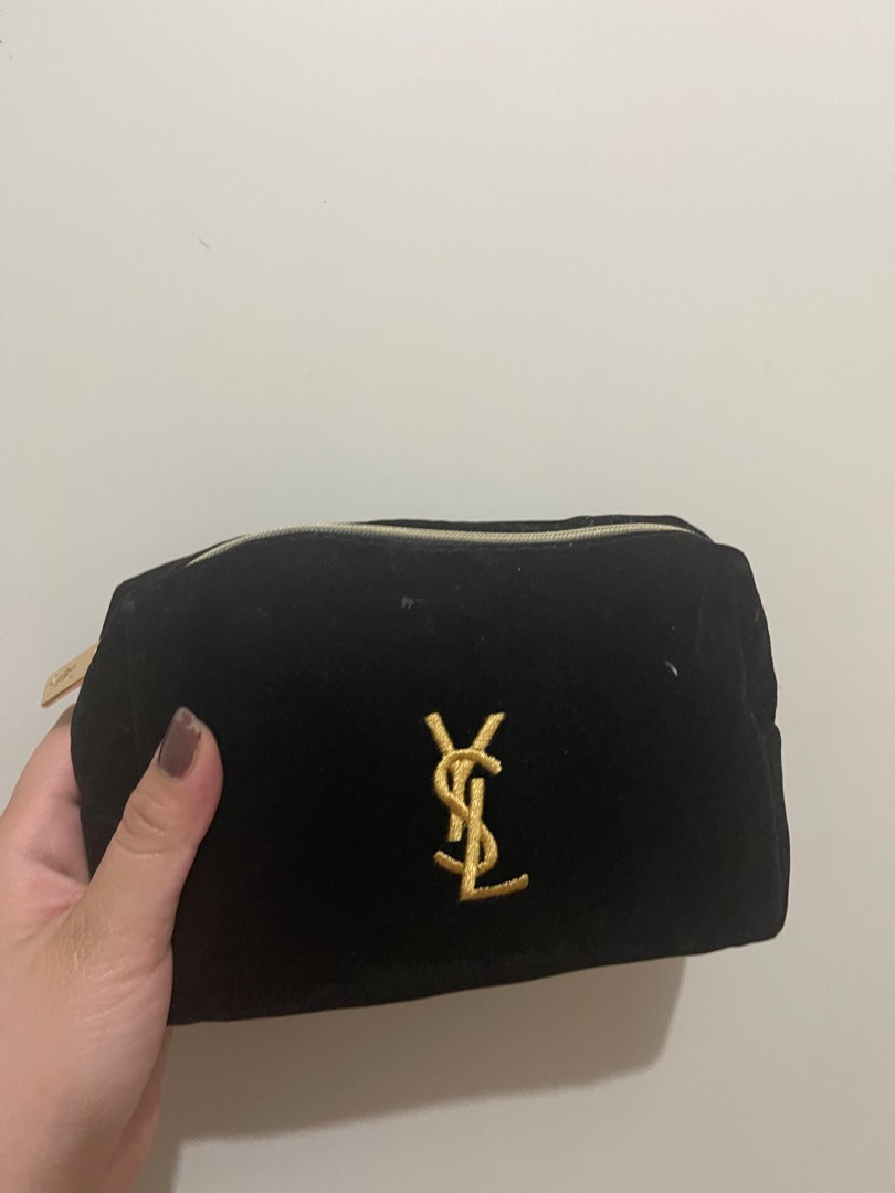 YSL BEAUTY POUCH ORIGINAL, Women's Fashion, Bags & Wallets, Purses ...