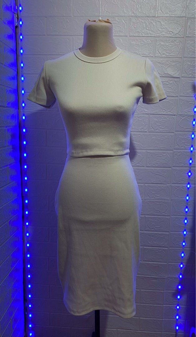 ZARA Coordinates Beige | Small to Large, Women's Fashion, Dresses ...