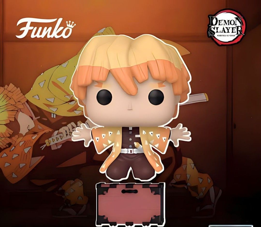Pre-Order Zenitsu protecting nezuko Funko Pop, Hobbies & Toys, Toys ...