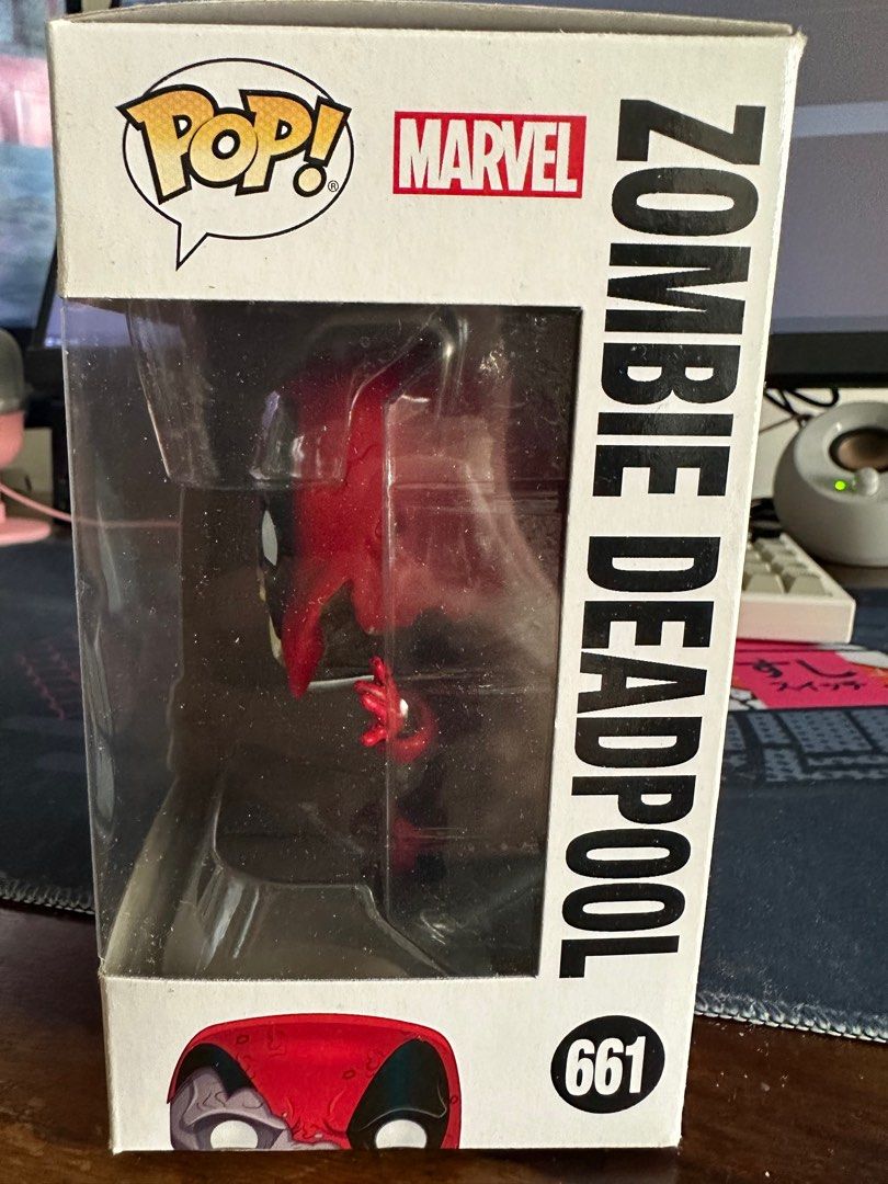 Zombie Deadpool, Funko Pop, Hobbies & Toys, Toys & Games on Carousell