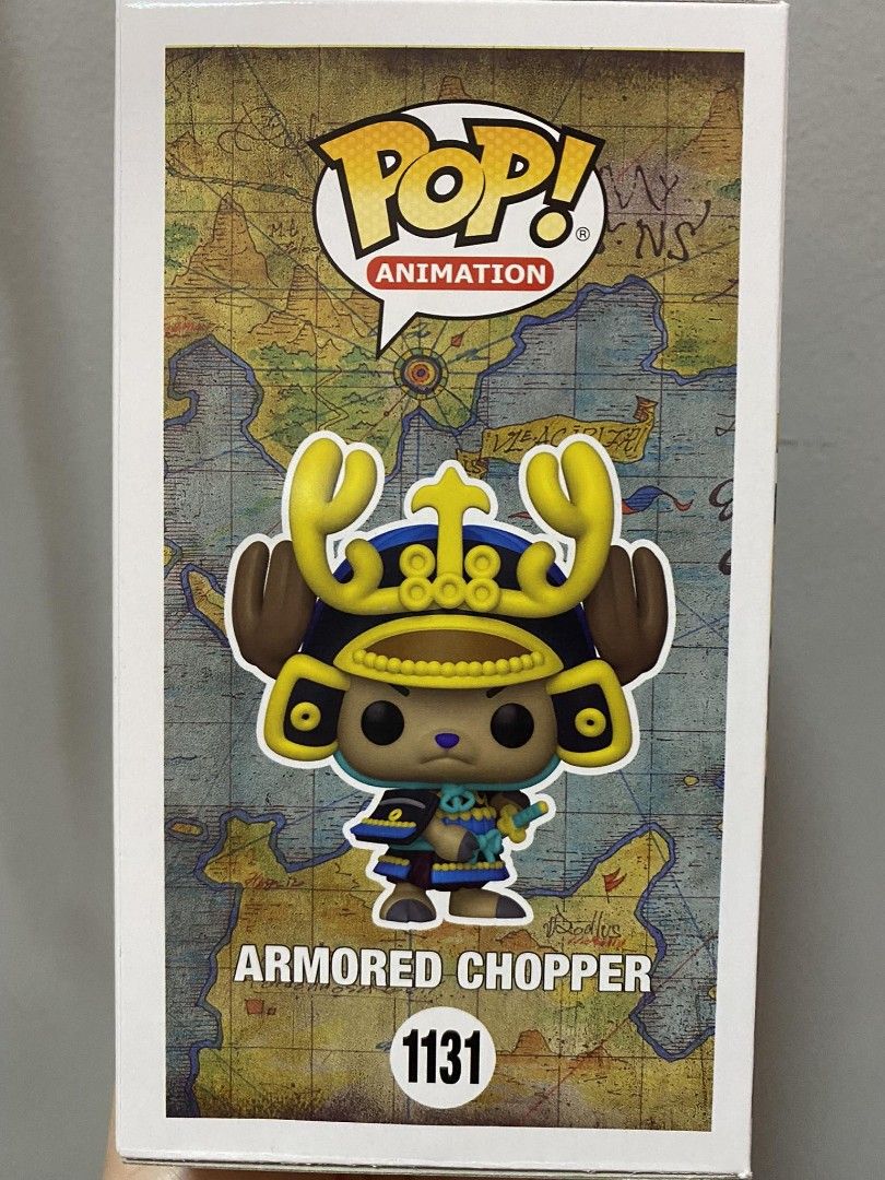 1131 Armored Chopper One Piece Funko Pop with boss pro, Hobbies & Toys ...