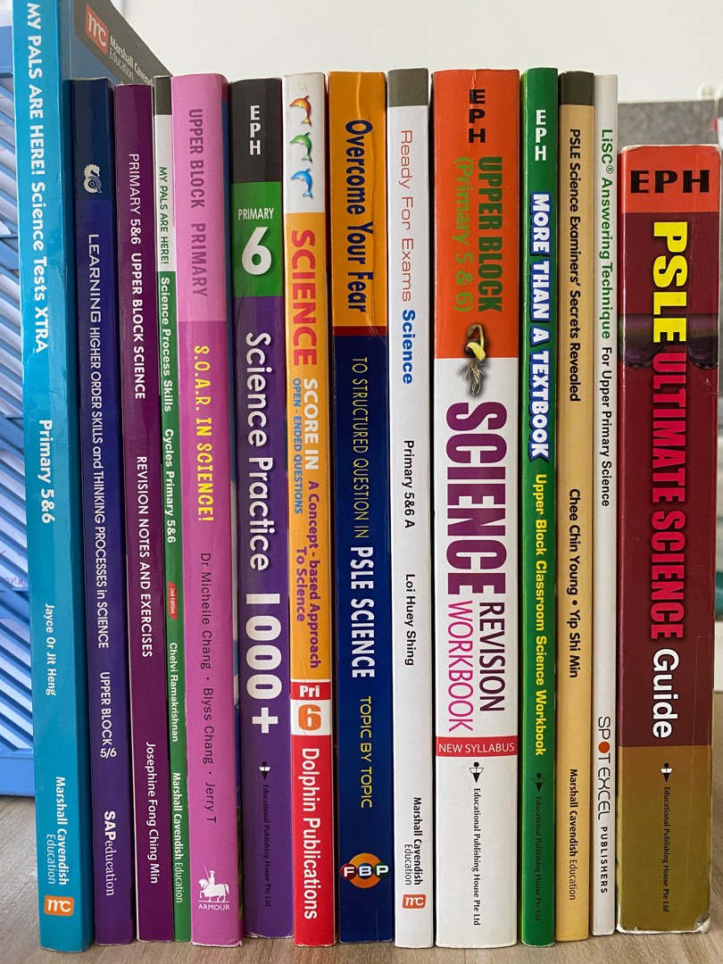 14 Science assessment books for PSLE - all at $25, Hobbies & Toys ...